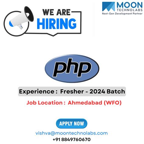 vishva moontechhr on linkedin fresher freshers hiringalert php