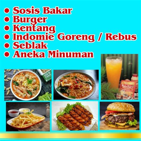 Jual Banner Jualan Makanan X Meter Shopee Indonesia