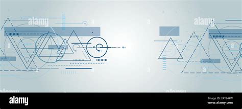 Connect Triangle Cover Design Dotted Lines And Circles Polygonal Triangles Illustration Vector