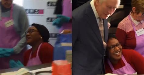 Woman Crawls On Her Knees To Meet King Charles