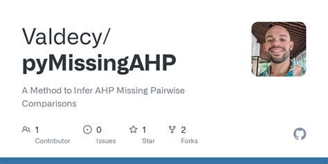 Github Valdecypymissingahp A Method To Infer Ahp Missing Pairwise Comparisons
