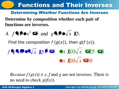 PPT Functions And Their Inverses PowerPoint Presentation Free Download ID