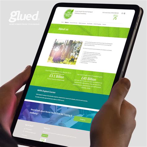 Glued Clear And Honest Brand And Marketing