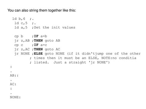Ppt Zilog Z80 Cpu Assembler Syntax Powerpoint Presentation Free