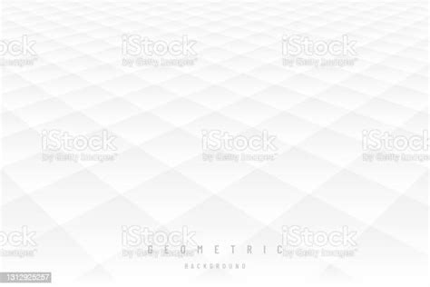 Gray And White Subtle Lattice Pattern Perspective Abstract Background Modern And Minimal Element