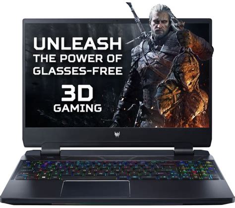 ACER Predator Helios Spatial Labs D Gaming Laptop Intel Core I RTX TB