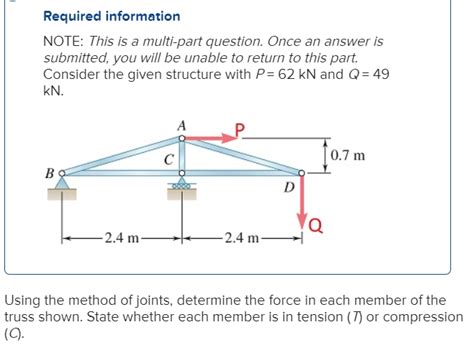 Solved Required Information Note This Is A Multi Part