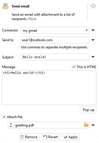 Easymorph Sending And Receiving Emails With Attachments