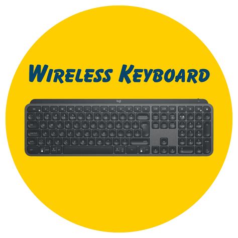 Wireless Keyboard Gadget Galaxy