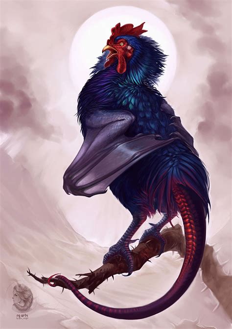 Cockatrice Marianna Gadzhy On Artstation At
