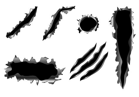 Free Metal Tear Vector 127193 Vector Art At Vecteezy