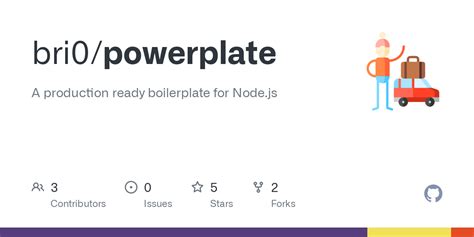Github Bri0powerplate A Production Ready Boilerplate For Nodejs