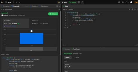 nandika m on linkedin day 39 50 days of leetcode challenge decode x or