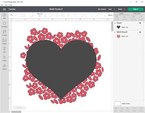 How To Weld Text And Images In Cricut Design Space Sarah Maker