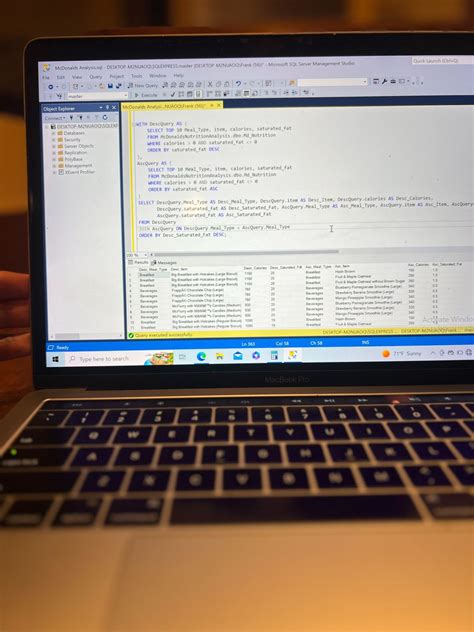 Sql Python Excel Tabelau Dataanalysis Nutritionanalysis