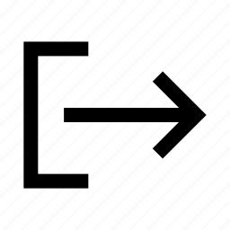 Exit Logging Offline Logoff Logout Logout Arrow Icon Download On Iconfinder