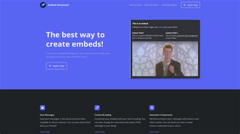 Embed Generator Create Custom Discord Embeds Effortlessly Futureen