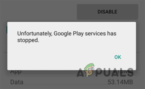 Google Play Services Keeps Stopping Try These Fixes Appuals Com