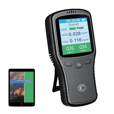 Air Quality Monitor Formaldehyde Detector Pollution Meter Sensor Tester Detect And Test