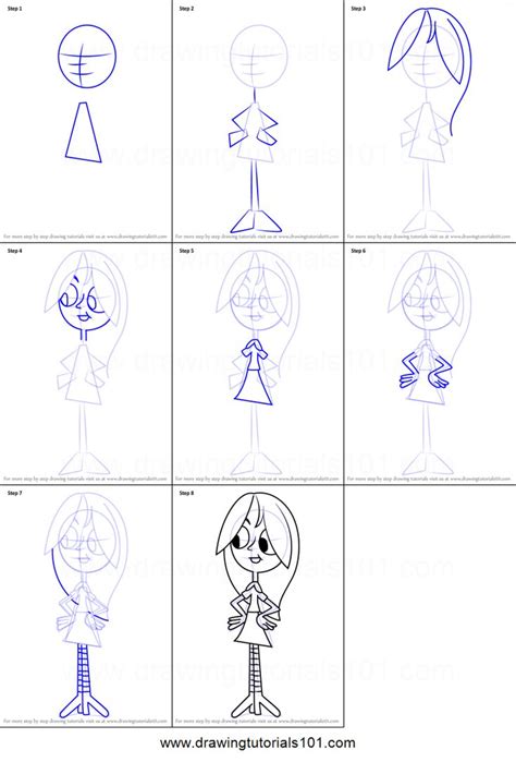 How To Draw Joy From Wayside Printable Drawing Sheet By DrawingTutorials101 Com Drawings