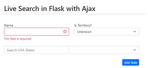 Jquery Javascript Form Validation Is Causing A Selected Ajax Live Search Field To Be Reset To