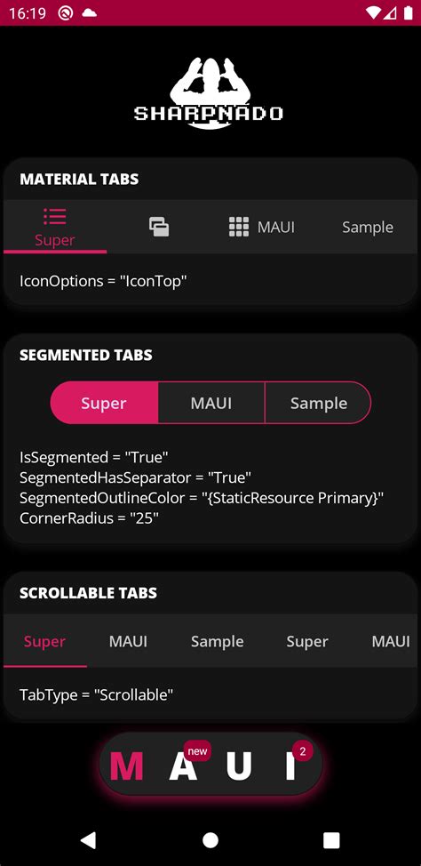 Support For Net Maui · Issue 56 · Roubachofsharpnadotabs · Github