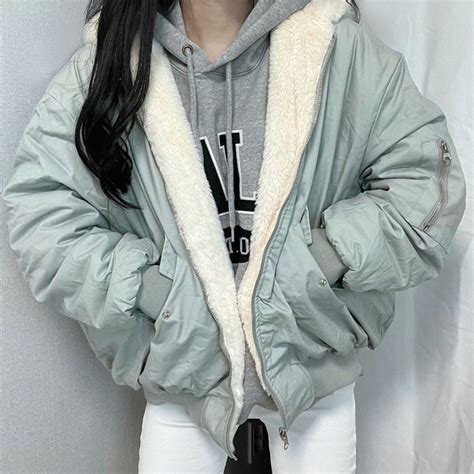 양면점퍼밍크안감 리버시블 항공 점퍼 2color 양면점퍼밍크안감 리버시블 항공 점퍼 2color