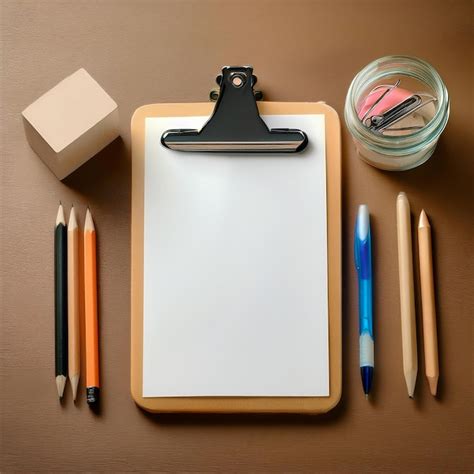 Using A Clipboard For Organizing And Managing Information Featuring Elements Premium Ai