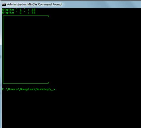 Create A Rectangle With Ascii Code