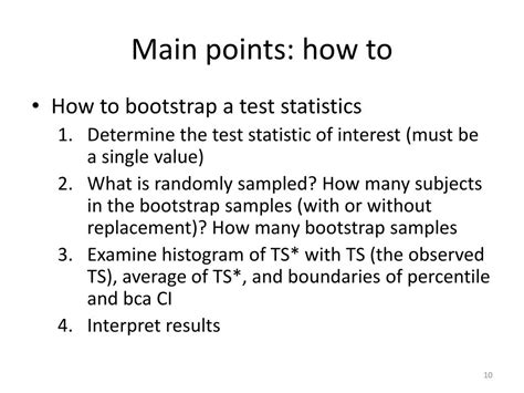Ppt Review Bootstrap And Permutation Powerpoint Presentation Free