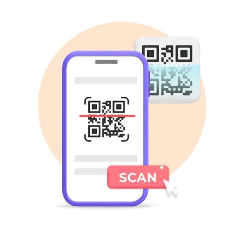 Premium Vector 3d Vector Scan And Pay With Qr Code With App On Mobile Smartphone Service