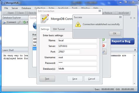 Mongovue 报 Mongoauthenticationexceptionmongodbdrivermongoauthenticationexception Csdn博客