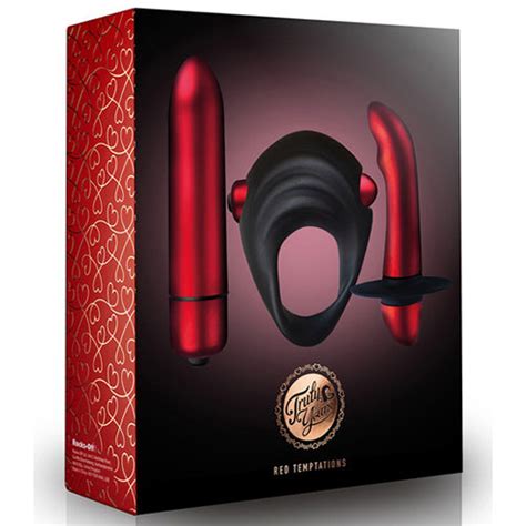 Truly Yours Red Temptations Kit Red Sex Toy Kits