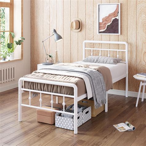18 Inch Twin Xl Bed Frames With Headboard And Footboard Heavy Duty
