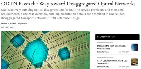 Guru Parulkar On Linkedin Odtn Paves The Way Toward Disaggregated Optical Networks