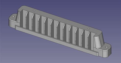 Autoharp Chord Bar Guide By Mcdanlj Download Free Stl Model