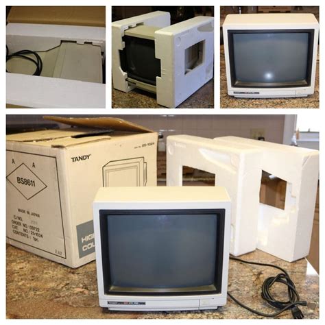 Tandy Computer High Resolution Rgb Color Monitor Cm 11 Cat No 25 1024 1843856731