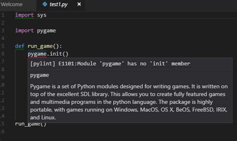 Python X Visual Studio Code Pylint Error When All Is Ok Stack Overflow