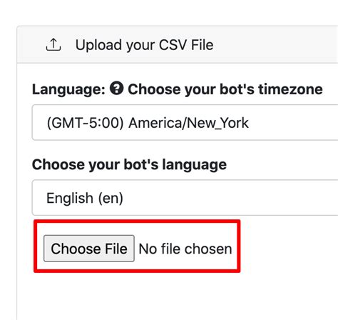Choosecsvfile Botflo