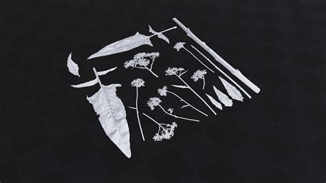 Bunias Orientalis Download Free Texture Atlases And Decals Substance