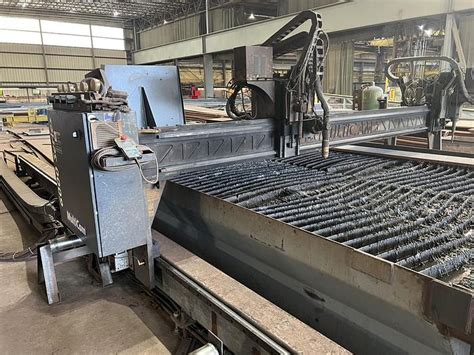 Controlled Autromation Multimax Gantry Style 12 Oxygen Cnc Cutter Used