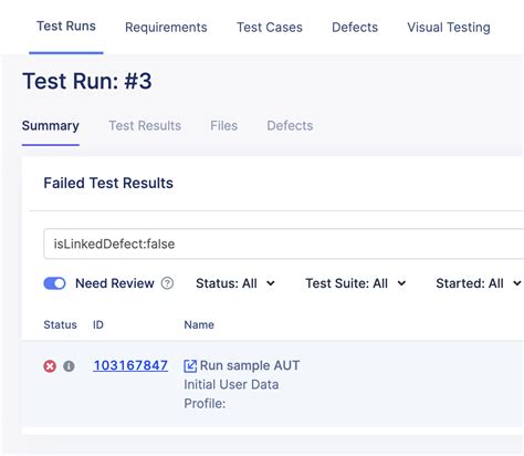 Link Test Runs To Jira Defects In Katalon Testops Katalon Docs