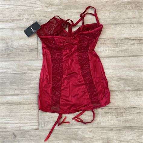 Dreamgirl Intimates And Sleepwear Garter Slip Lingerie Poshmark