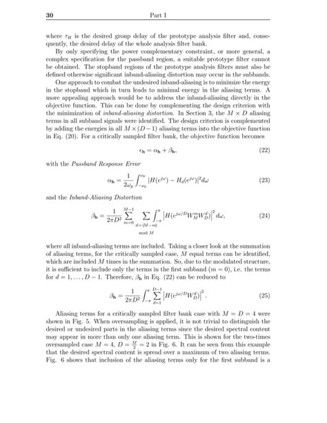 Filter Bank Design And Adaptive Filters Pdf Digital Audio Computer Software And Applications