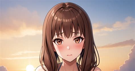 巨乳 Miko Iino Sunset Bikini 🧡📸 Aimisakaのイラスト Pixiv