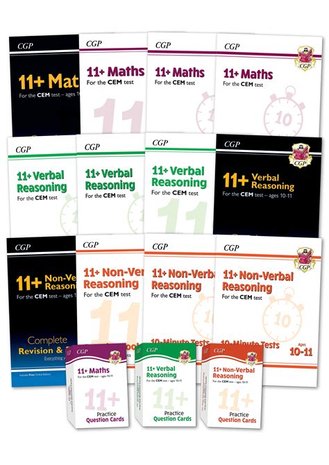 11 Cem Book Bundles Cgp Books