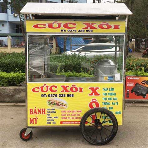 20 Mẫu Xe Bán Xôi Bánh Mì Thập Cẩm đẹp Bền độc Lạ Thu Hút Giá Rẻ