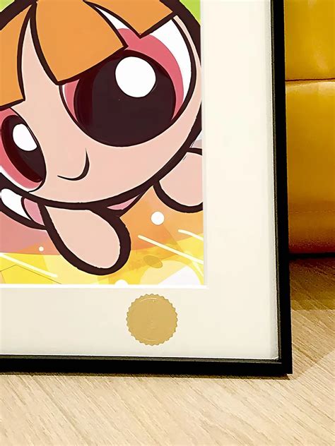 Rainbow Powerpuff Girls Decorative Painting The Powerpuff Girls