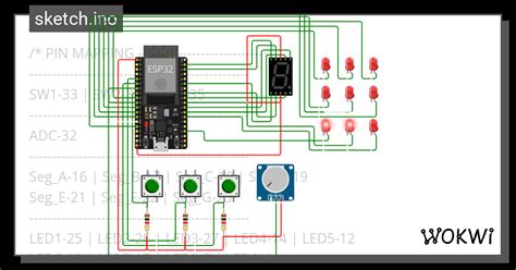 Wokwi Online ESP STM Arduino Simulator