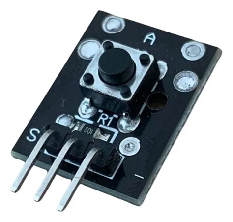 módulo ky 004 chave táctil push button raspberry arduino